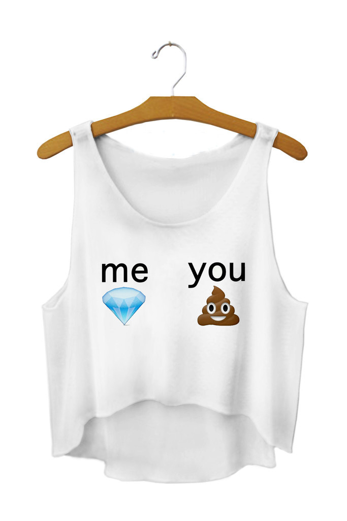 Funny Print Tank Top on Luulla